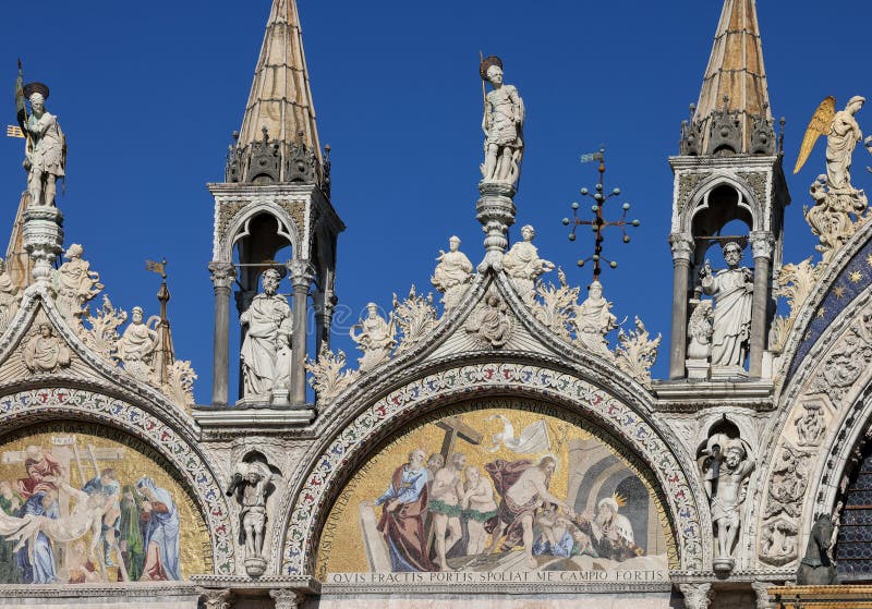 The Basilica of St Mark in Venice. Italy Editorial Photography - Image ...