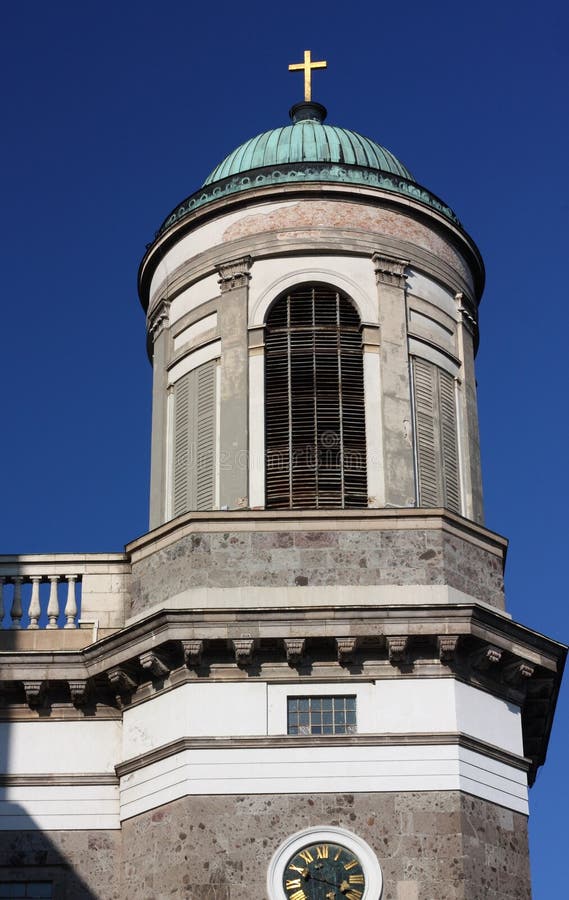 Basilika in Esztergom (Ungarn) Stockbild - Bild von kirche, eingang ...