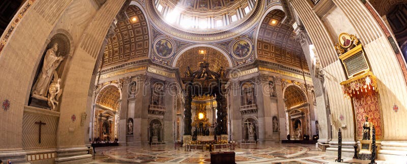 Basilika Rom Italien Str.-Peters Redaktionelles Bild - Bild von vatikan ...