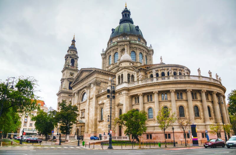 St. Stephen St Istvan Basilica in Budapest Stockbild - Bild von stephen ...
