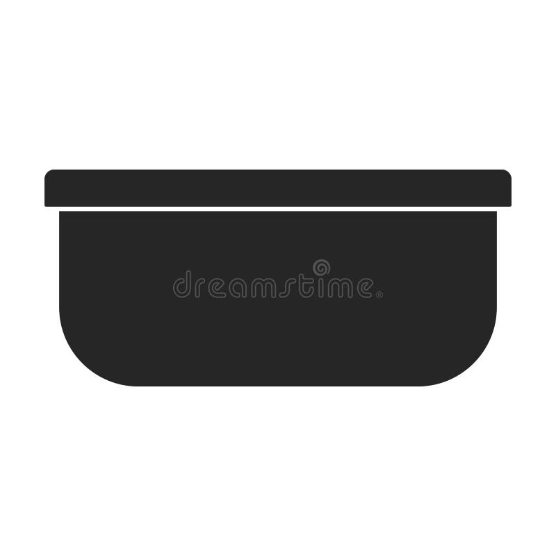 Basin Vector Icon.Black Vector Icon Isolated on White Background Basin ...