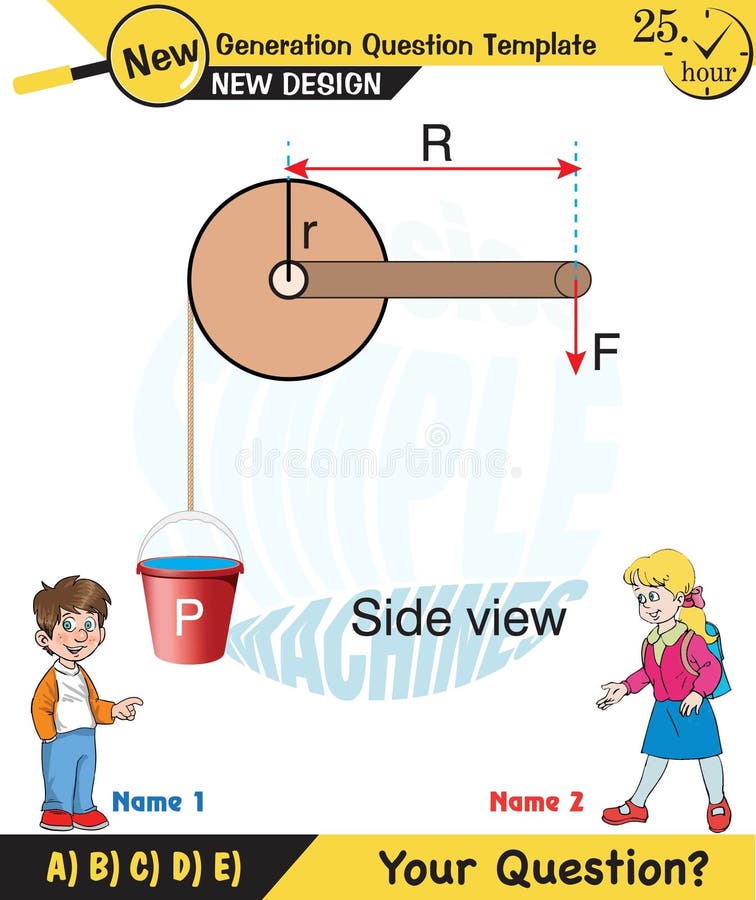 Physics, Well, Simple Machines, Next Generation Question Template Stock ... Physics, Well, Simple Machines, Next Generation Question Template Stock ...