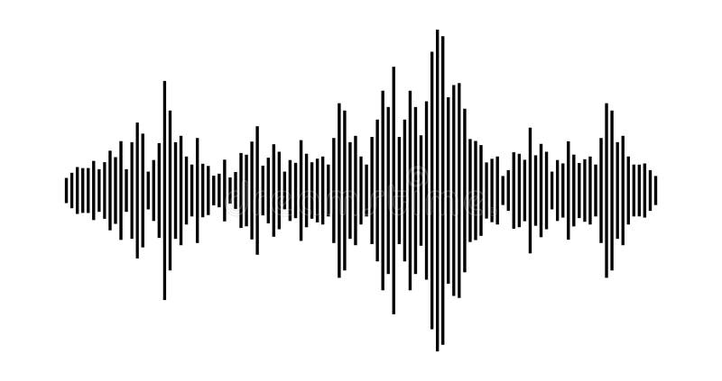 Earthquake Background. Seismogram for Seismic Measurement. Stock ...