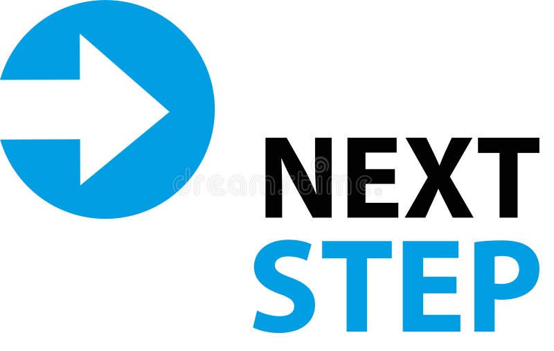 Next steps sign stock illustration. Illustration of crossword - 29440461