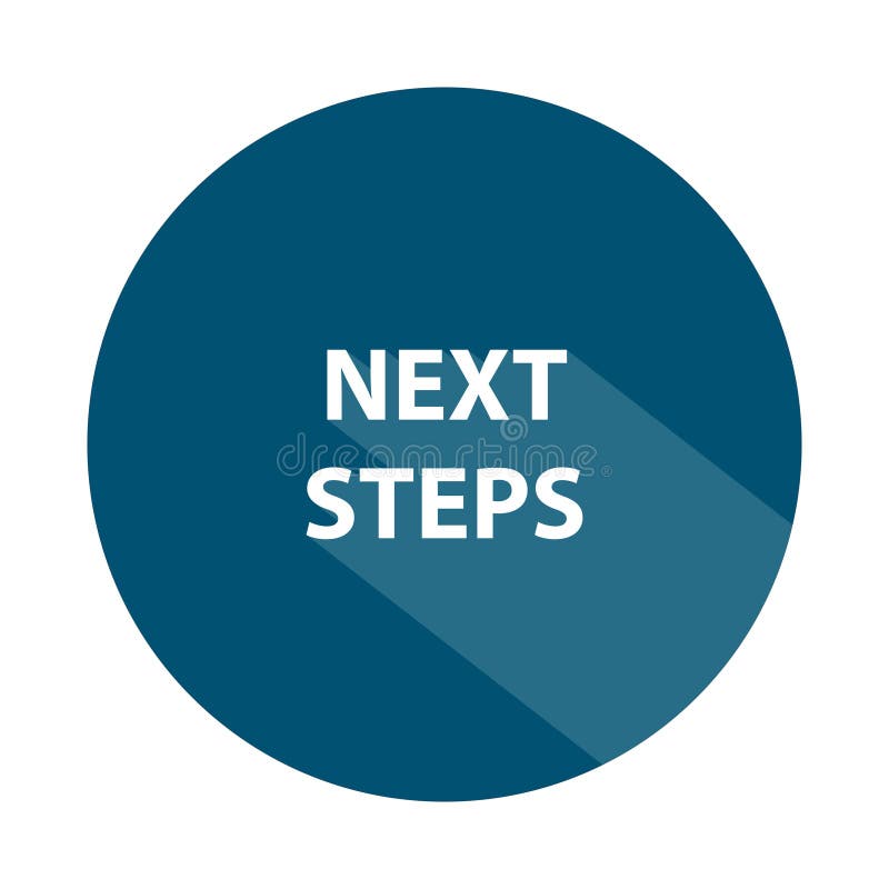 Next steps sign stock illustration. Illustration of crossword - 29440461