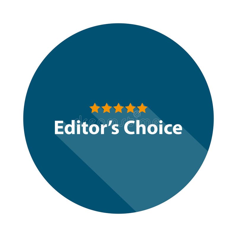 Editor S Choice Badge on White Stock Illustration - Illustration of ...