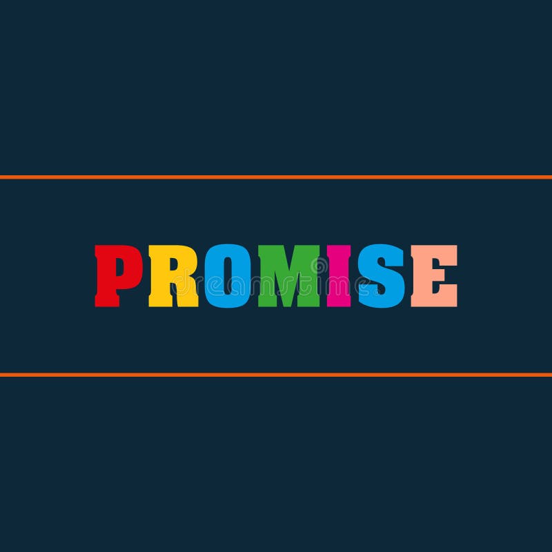 Word Promise Stock Illustrations – 1,837 Word Promise Stock ...