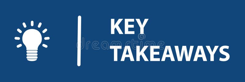Key Takeaways Stock Illustrations – 218 Key Takeaways Stock ...