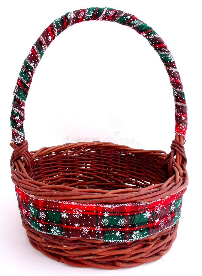 Basket stock image. Image of patterned, xmas, seasonal - 611807