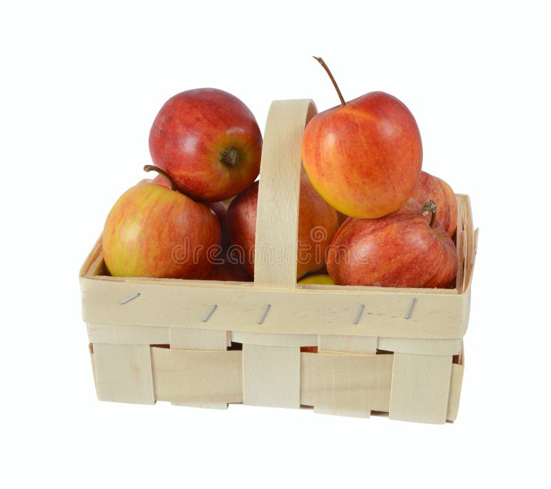 Basket with apples stock image. Image of horizontal, ripe - 38625711