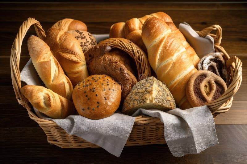 Assorted Breads Stock Illustrations – 49 Assorted Breads Stock ...