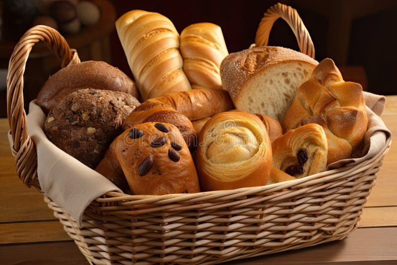 Assorted Breads Stock Illustrations – 49 Assorted Breads Stock ...