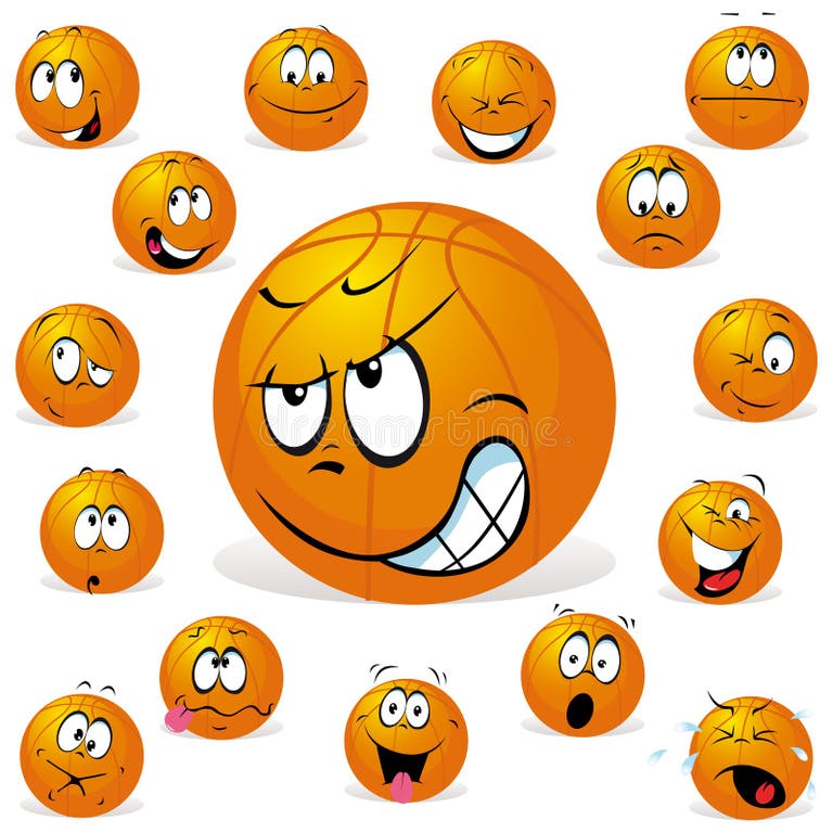 Sad Basketball Ball Cartoon Stock Illustrations – 76 Sad Basketball ...