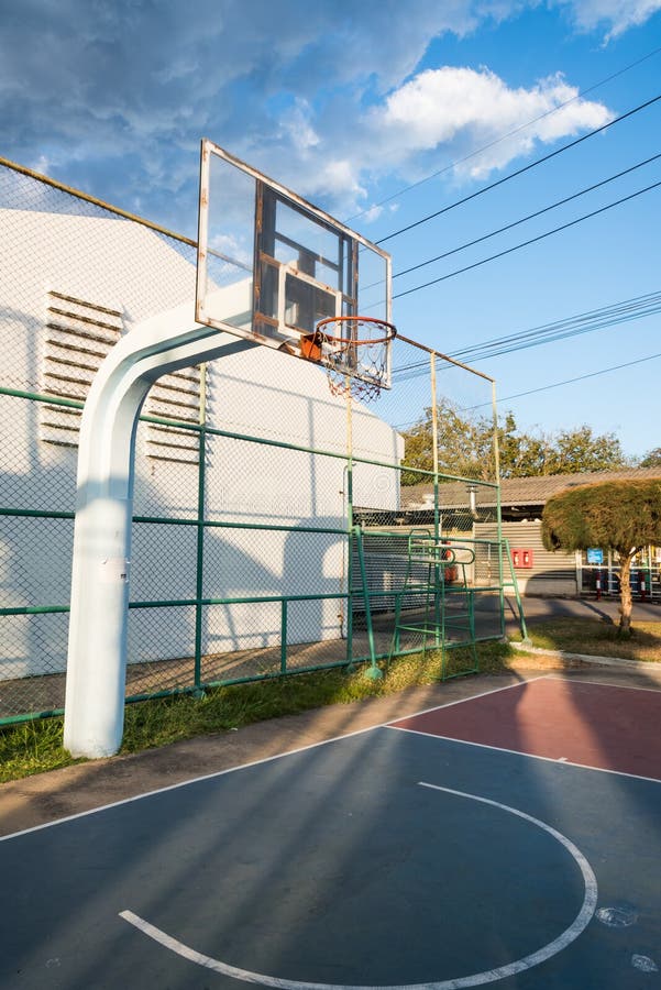 Basket ball hoop stock photo. Image of basket, equipment - 66474212