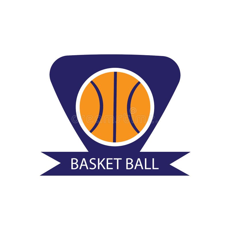 Basket ball logo vector stock vector. Illustration of sporting - 173998107