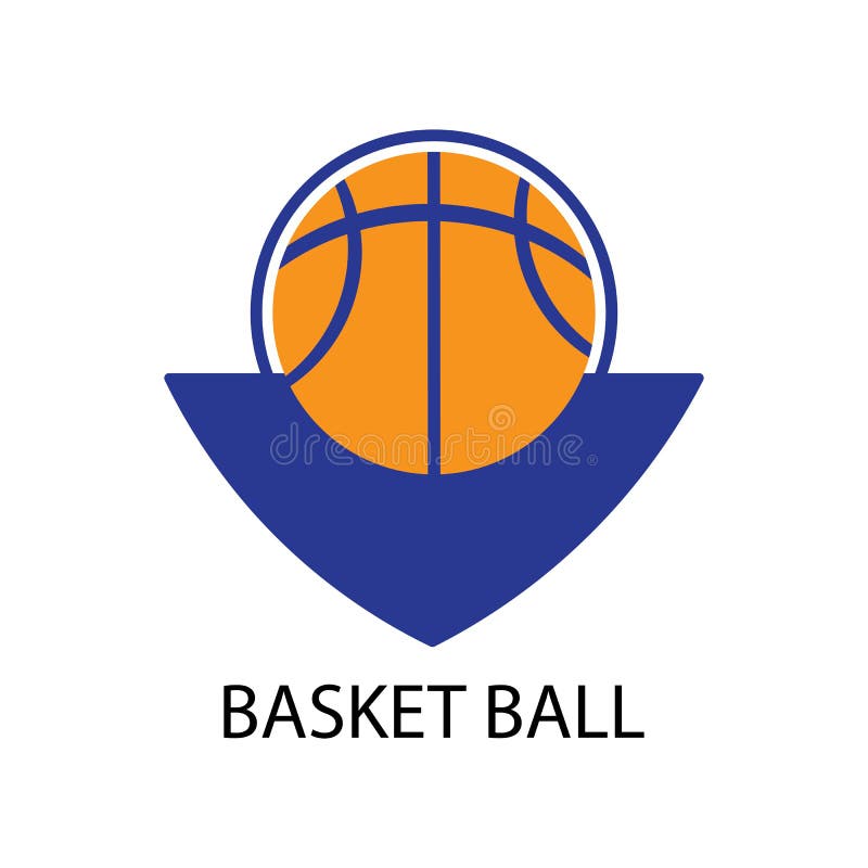 Basket ball logo vector stock vector. Illustration of sporting - 173998125