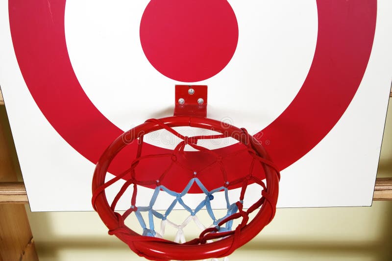 Basket Ball and Shooting Target Board Stock Photo - Image of board ...