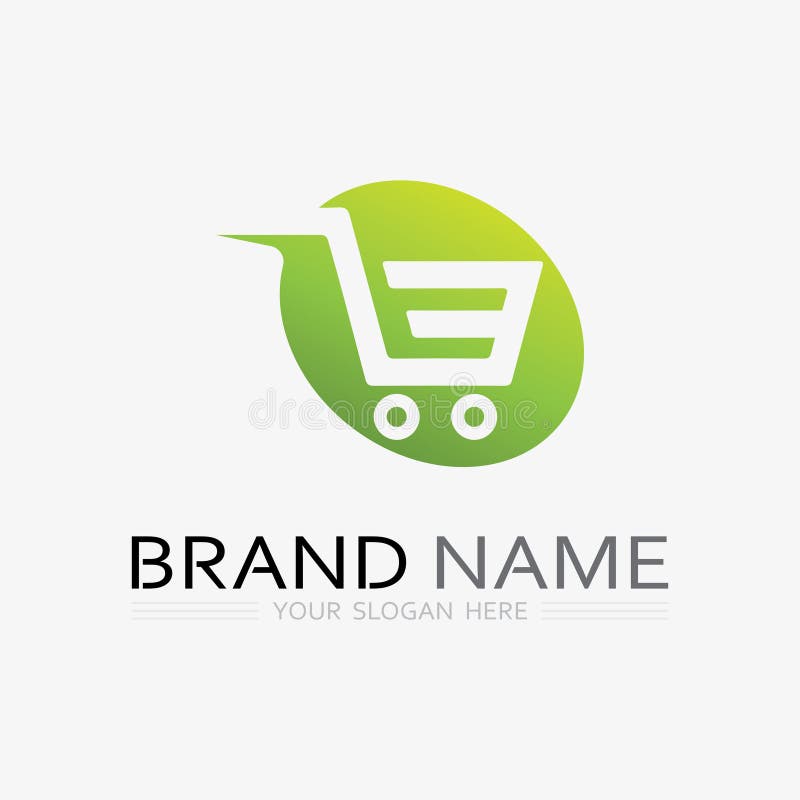 Basket and Cart Icon and Logo Vector Design Shopping Illustration Stock ...