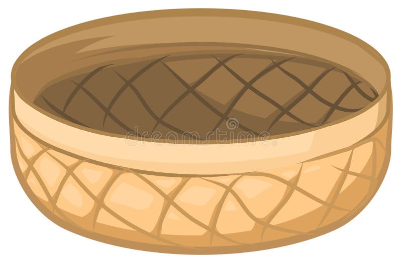 Basket Cartoon stock vector. Illustration of cartoon - 236122652