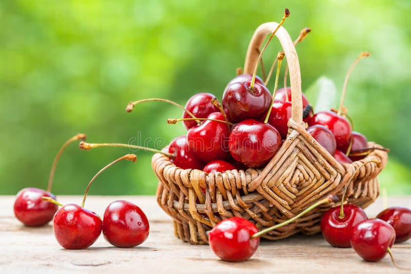 Cherry Close-up. Ripe Cherry Stock Photo - Image of natural, close ...