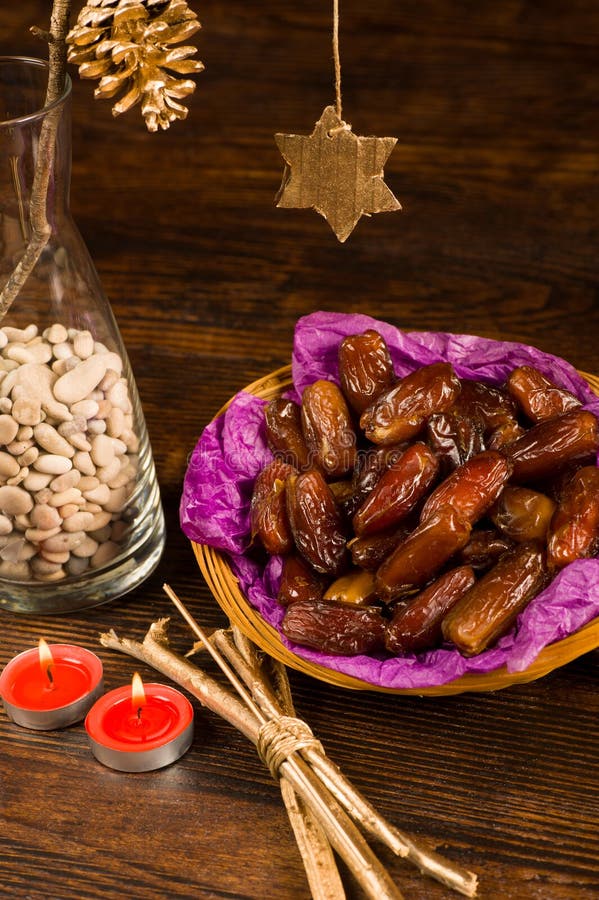 Basket of dates stock image. Image of vertical, candle - 26712763