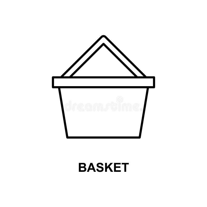 Basket Icon. Element of Simple Web Icon with Name for Mobile Concept ...