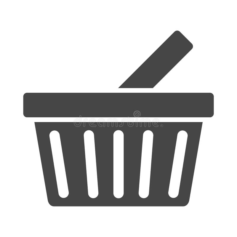 Basket icon stock vector. Illustration of concept, graphic - 84175719