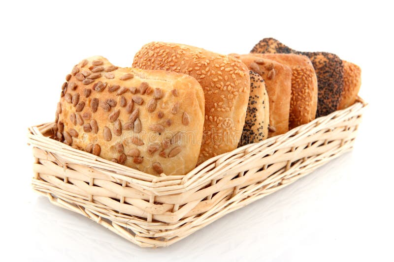 Luxury bread basket stock image. Image of luxury, meal - 23673453