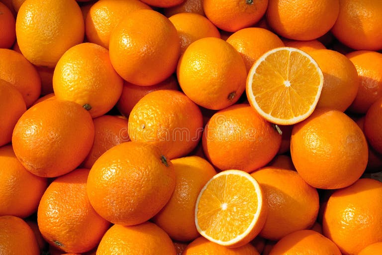 Basket of oranges stock image. Image of drop, ingredient - 13962193