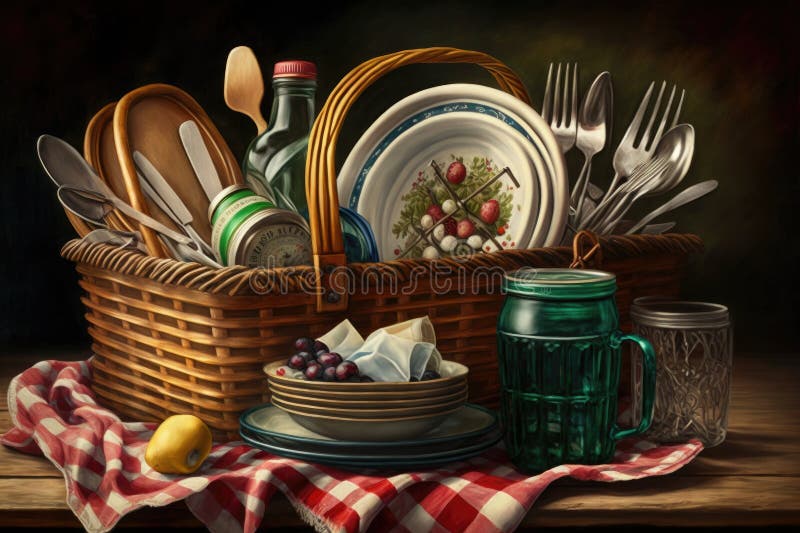 Overflowing Plates Stock Illustrations – 323 Overflowing Plates Stock ...