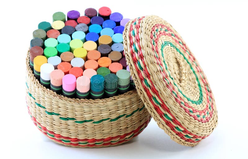 Oil Pastel Crayons stock photo. Image of rainbow, school - 15226426