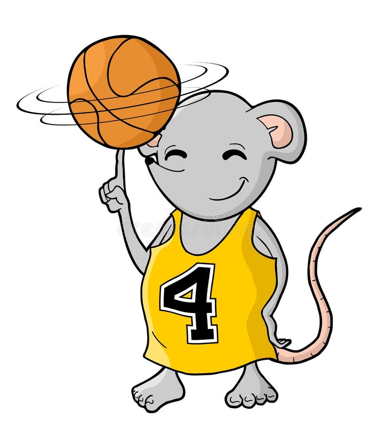 Basket rat stock vector. Illustration of people, domestic - 124902570