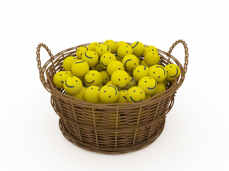 Basket Smileys Stock Illustrations – 7 Basket Smileys Stock ...