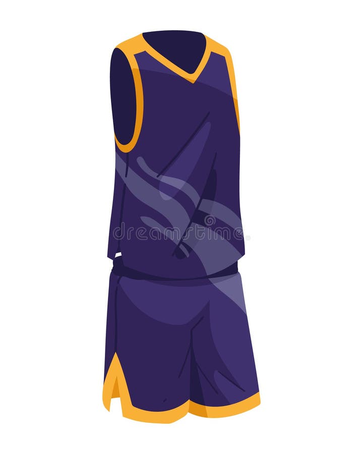 Basket Sport Uniform Layout Stock Vector - Illustration of shirt, sport ...