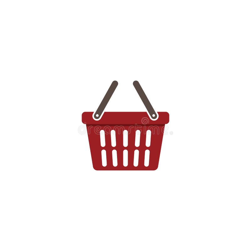 Basket Store and Shopping Cart Logo Vector Template Illustration Stock ...