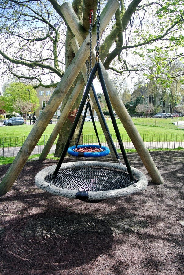 Basket swing stock image. Image of beautiful, playground - 78747773