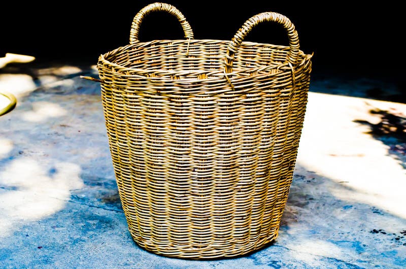 Basket stock image. Image of emblem, floral, blooming - 31262057