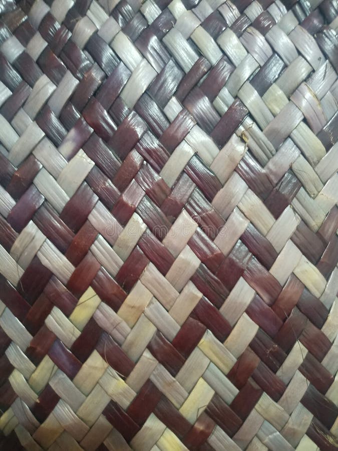 Basket Weave Flax Basket Weaving Patterns Kit Stock Image - Image of ...