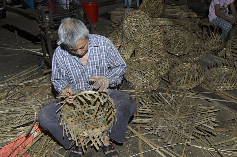 Basket Weaving stock image. Image of hand, basket, details - 70929097