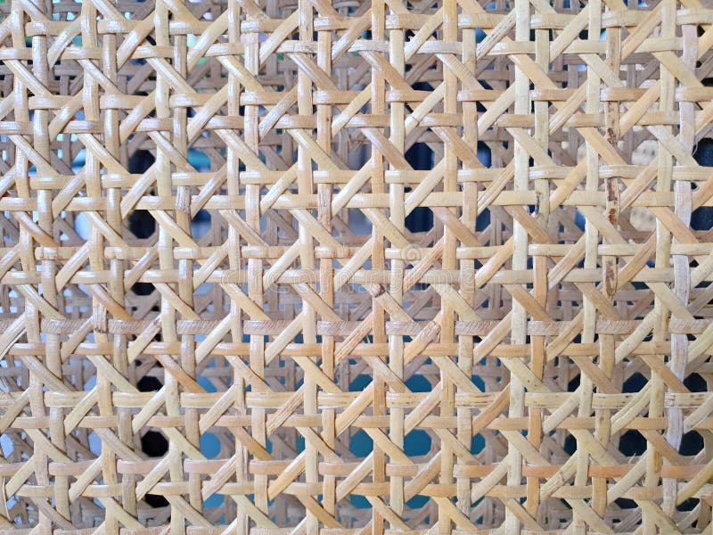 Basket Weaving Reed and Cane Pattern Background Stock Image - Image of ...