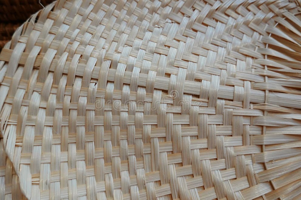 Basket Weaving Reed and Cane Pattern Background Stock Photo - Image of ...
