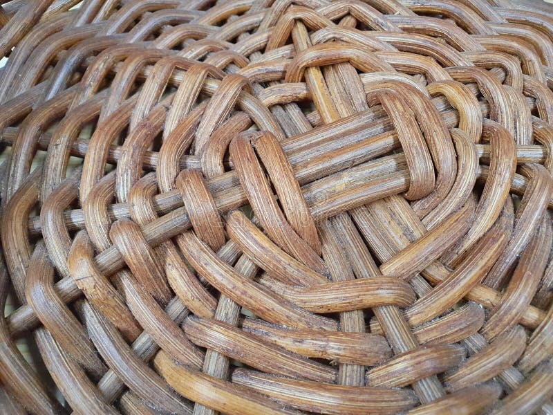 Basket Weaving Reed and Cane Pattern Background Stock Image - Image of ...