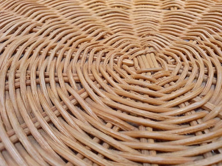 Basket Weaving Reed and Cane Pattern Background Stock Image - Image of ...