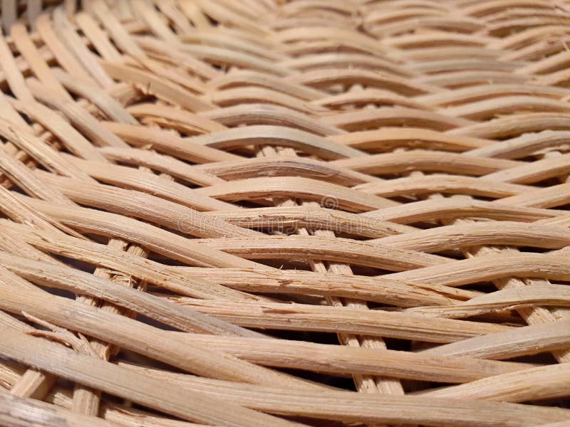 Basket Weaving Reed and Cane Pattern Background Stock Photo - Image of ...