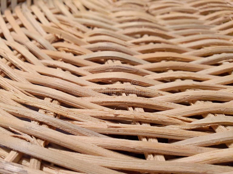 Basket Weaving Reed and Cane Pattern Background Stock Photo - Image of ...