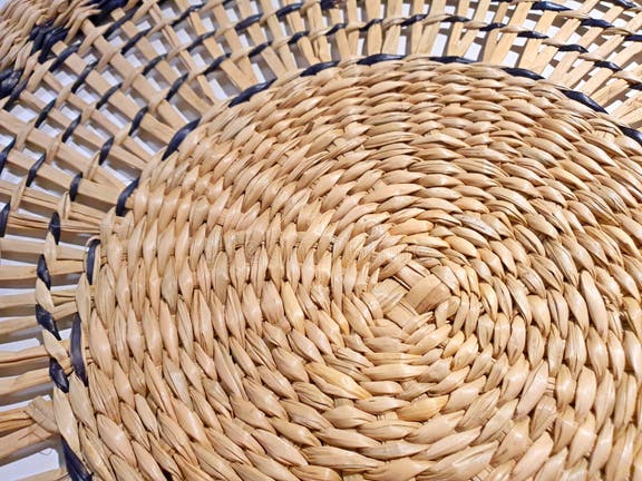Basket Weaving Reed and Cane Pattern Background Stock Image - Image of ...