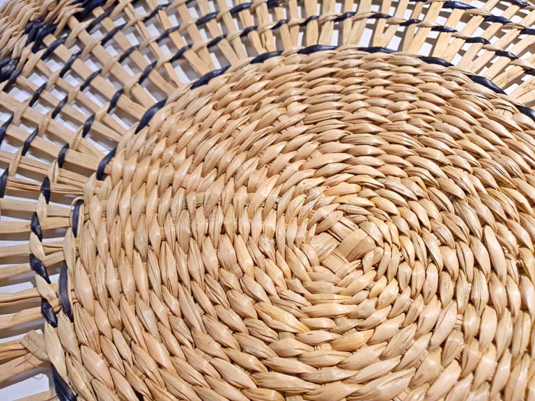 Basket Weaving Reed and Cane Pattern Background Stock Image - Image of ...