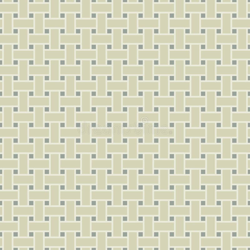Basket Weaving Seamless Pattern. Vector Stock Vector - Illustration of ...