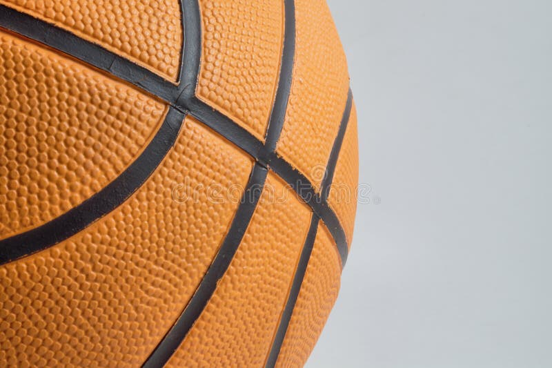 Basketball Left on the Court Stock Photo - Image of center, athlete ...