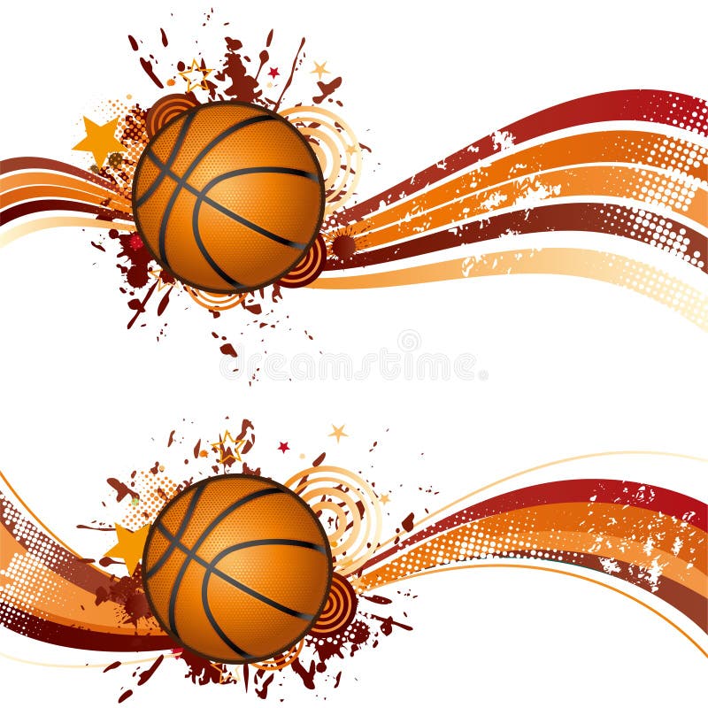 Basketball Border Stock Illustrations – 1,144 Basketball Border Stock ...